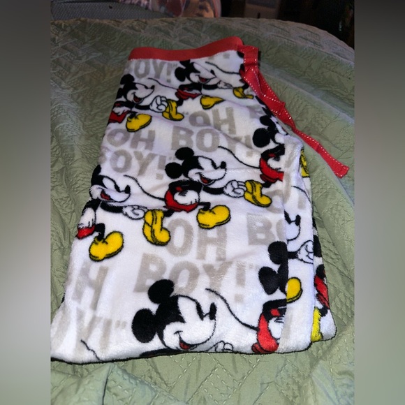 Intimates & Sleepwear | Mickey Mouse Fuzzy Pajama Pants | Poshmark